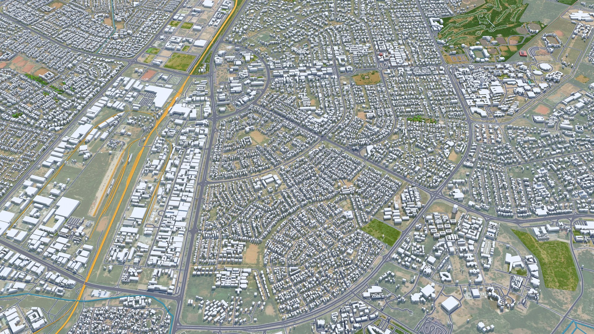 3D Gaborone Botswana - TurboSquid 2194796