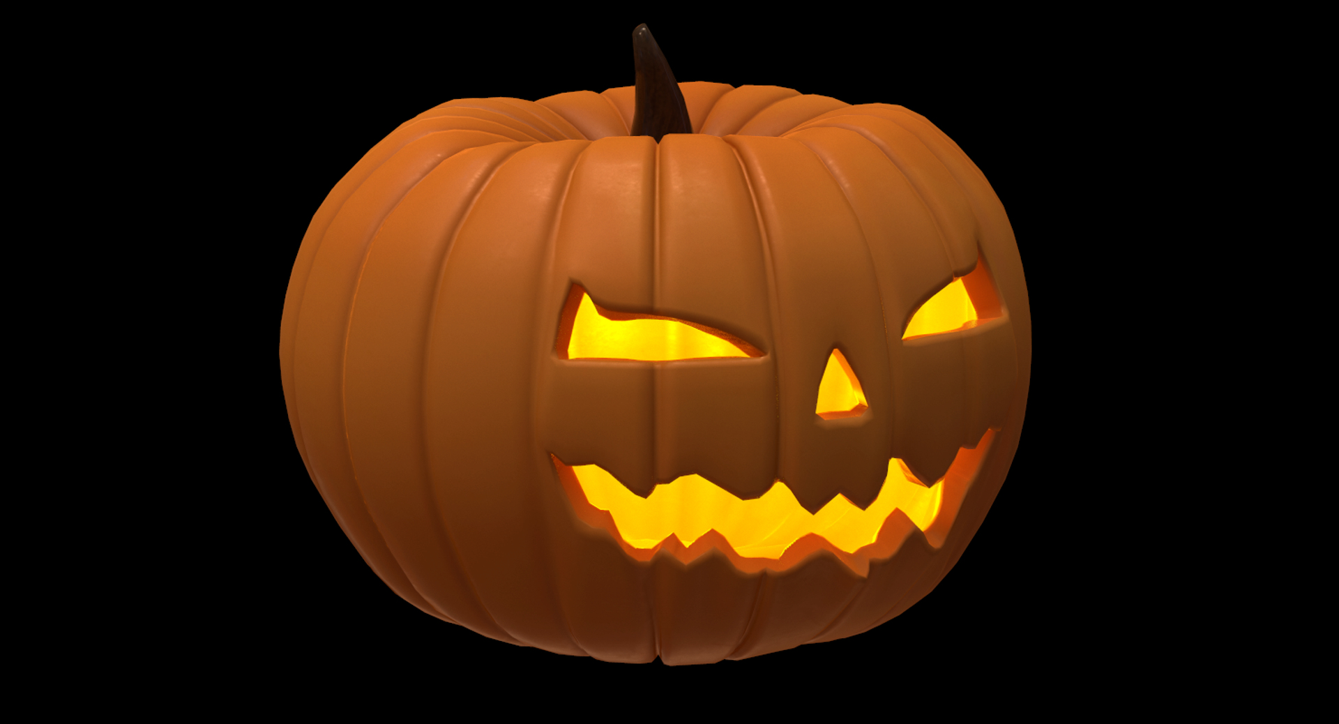 Halloween pumpkin 3D model - TurboSquid 1226336