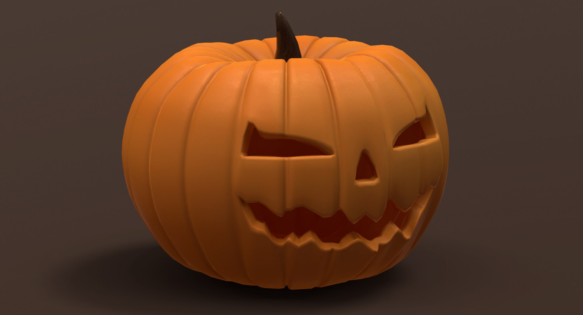 Halloween pumpkin 3D model - TurboSquid 1226336