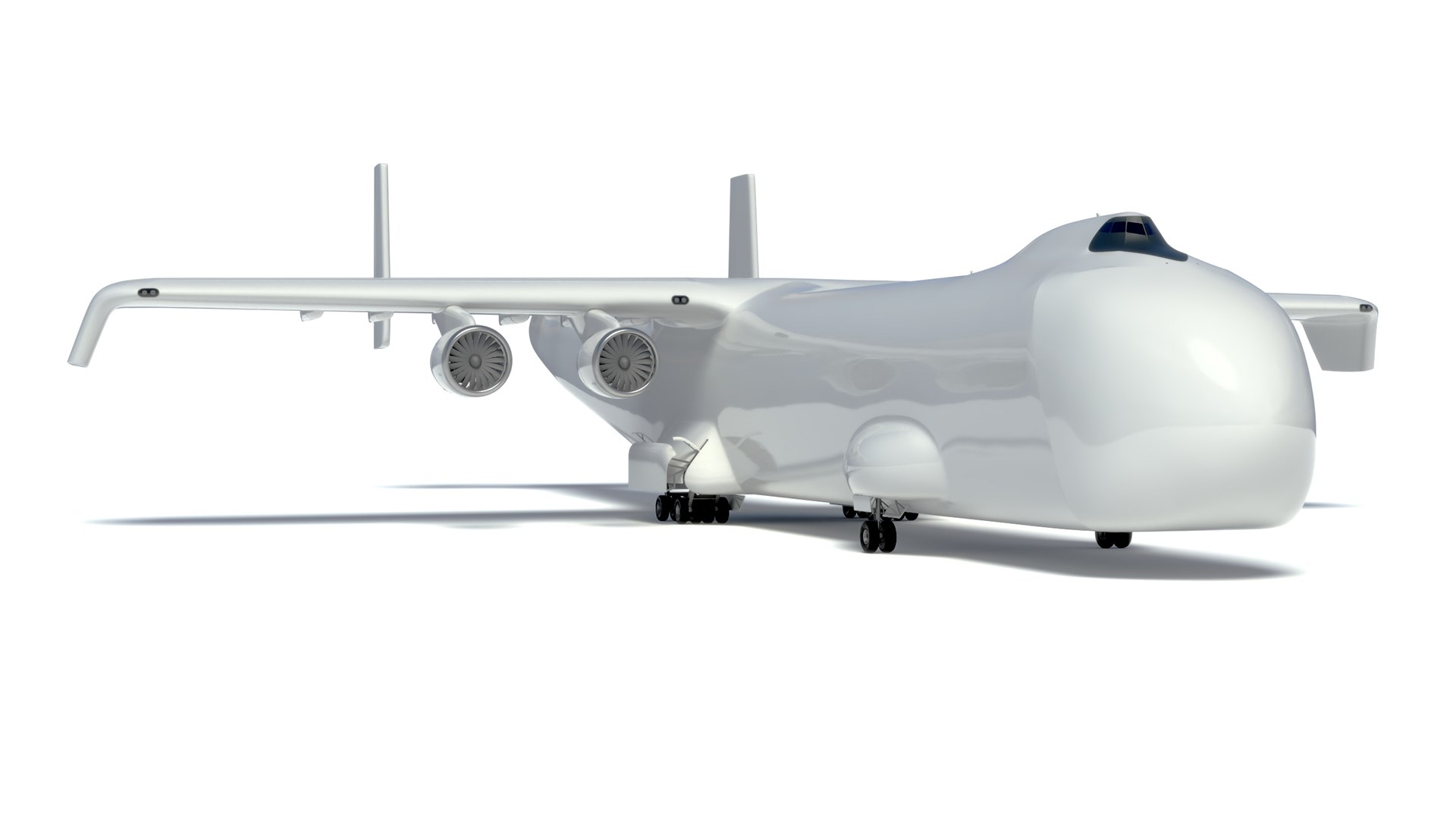 Giant Cargo Plane Rigged For Maya 3D Model - TurboSquid 2259146