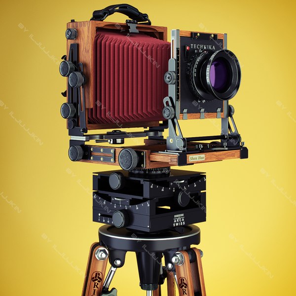 3D old camera model - TurboSquid 1414676