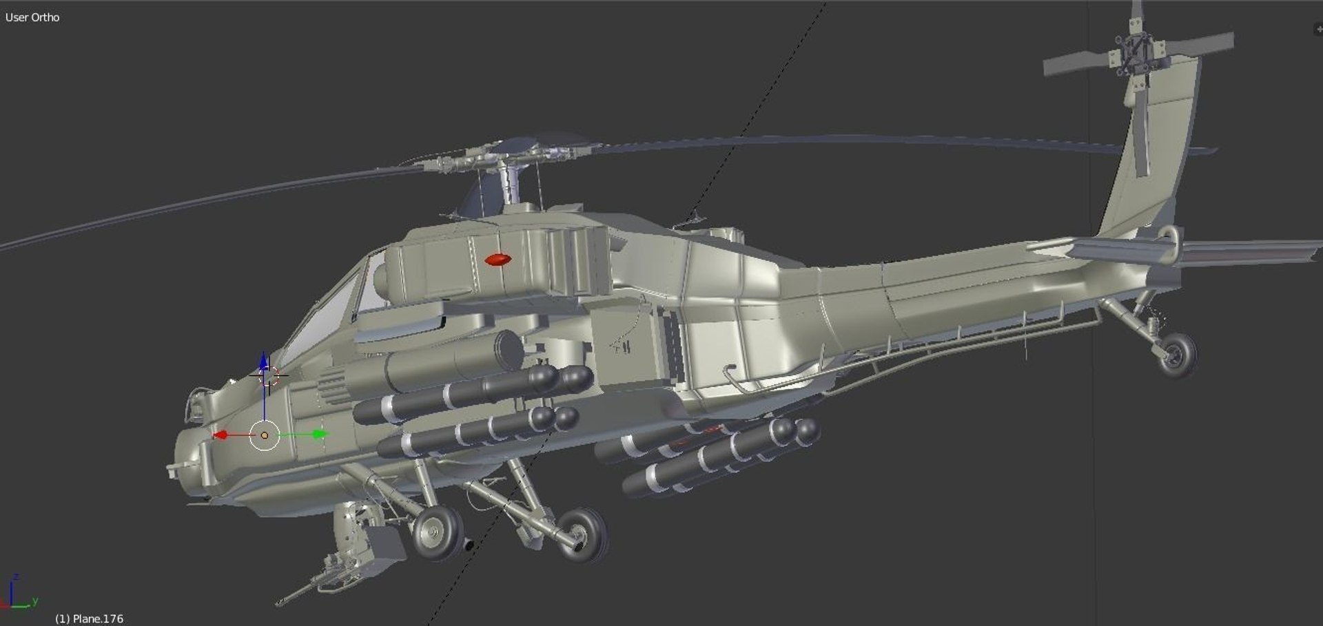 3D Apache Helicopter - TurboSquid 1377898
