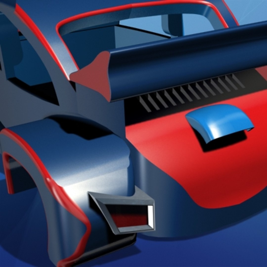 Toy Car Body 3d Obj