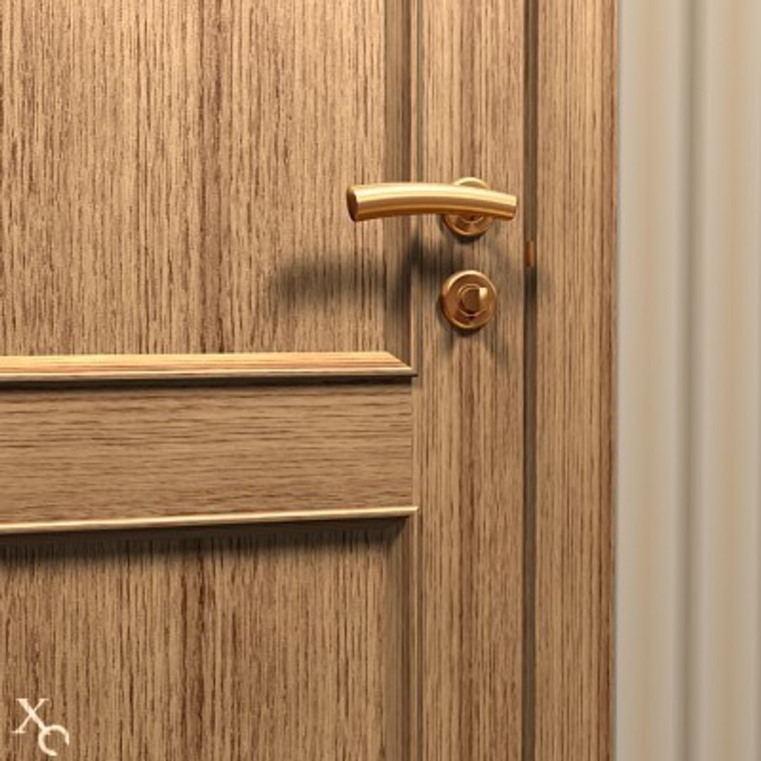 3d model interior door
