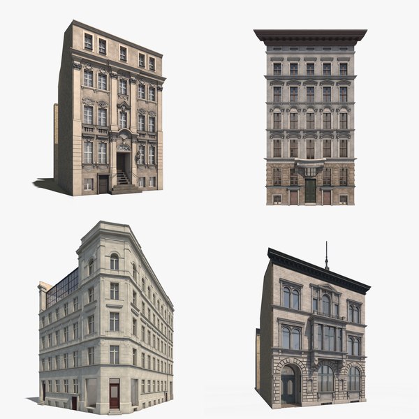 Apartment Building DXF Models for Download | TurboSquid