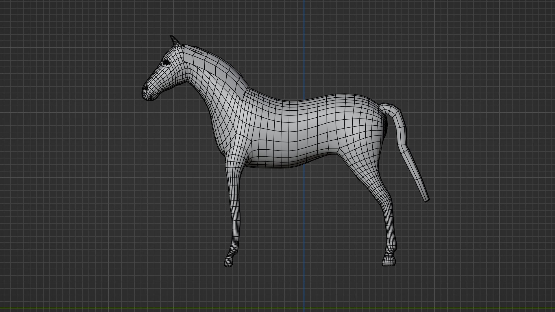 Low Poly Horse 3D Model 3D - TurboSquid 2068655