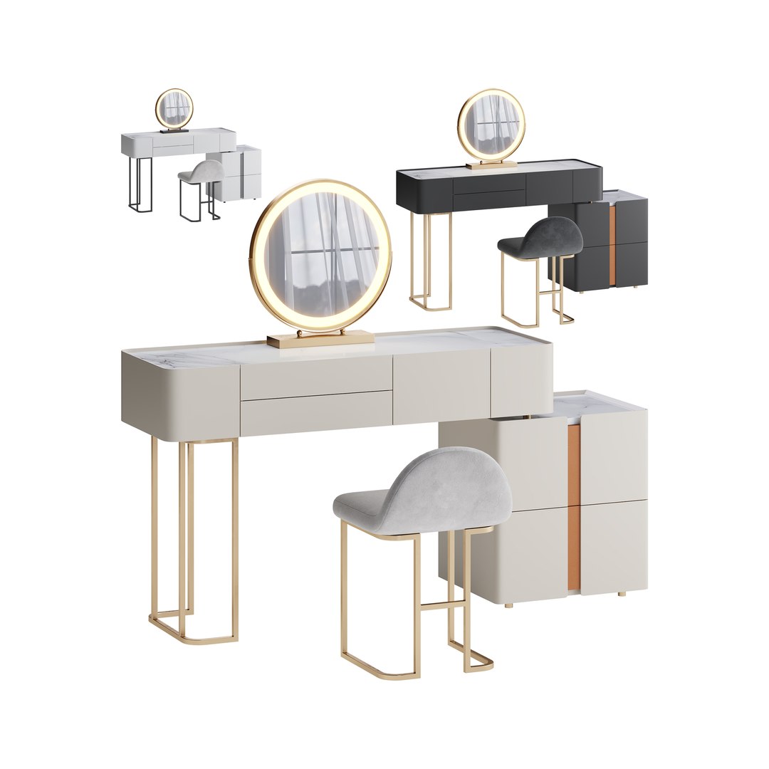 Coiffeuse Zephan 3D Model - TurboSquid 2358691