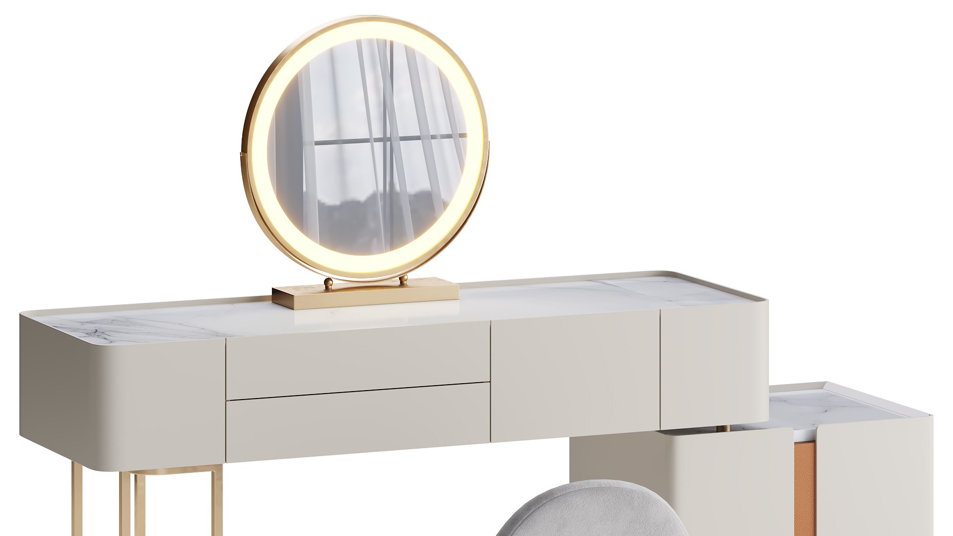 Coiffeuse Zephan 3D Model - TurboSquid 2358691