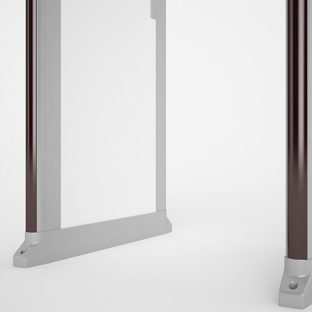 3D Model Door Frame Metal - TurboSquid 1429778