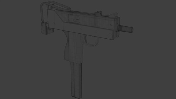 3D Ingram MAC-10 - TurboSquid 1811764