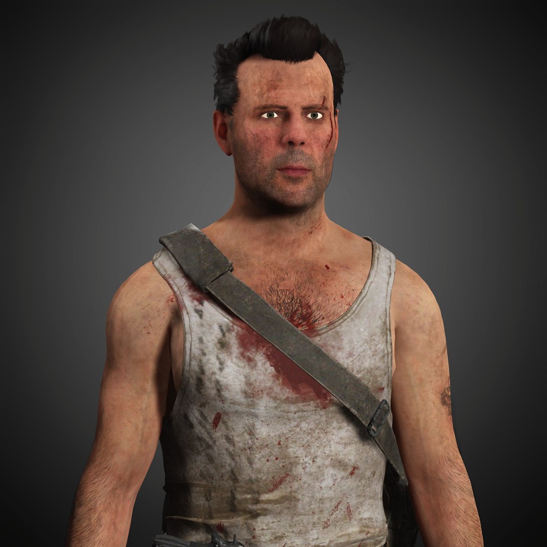 John McClane Character 3D - TurboSquid 2419263