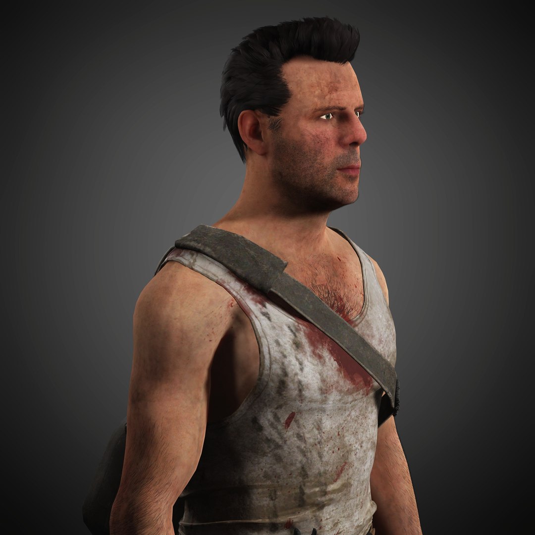 John McClane Character 3D - TurboSquid 2419263