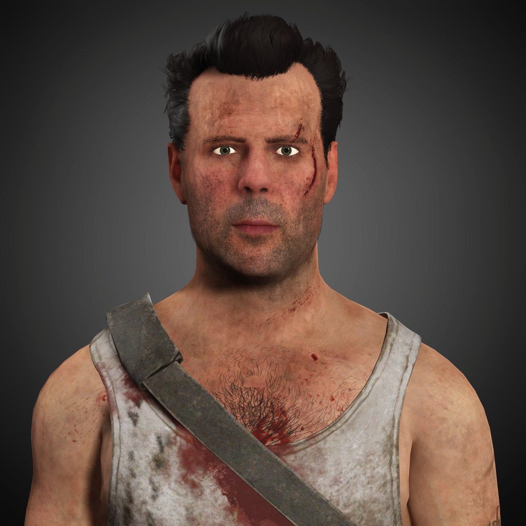 John McClane Character 3D - TurboSquid 2419263