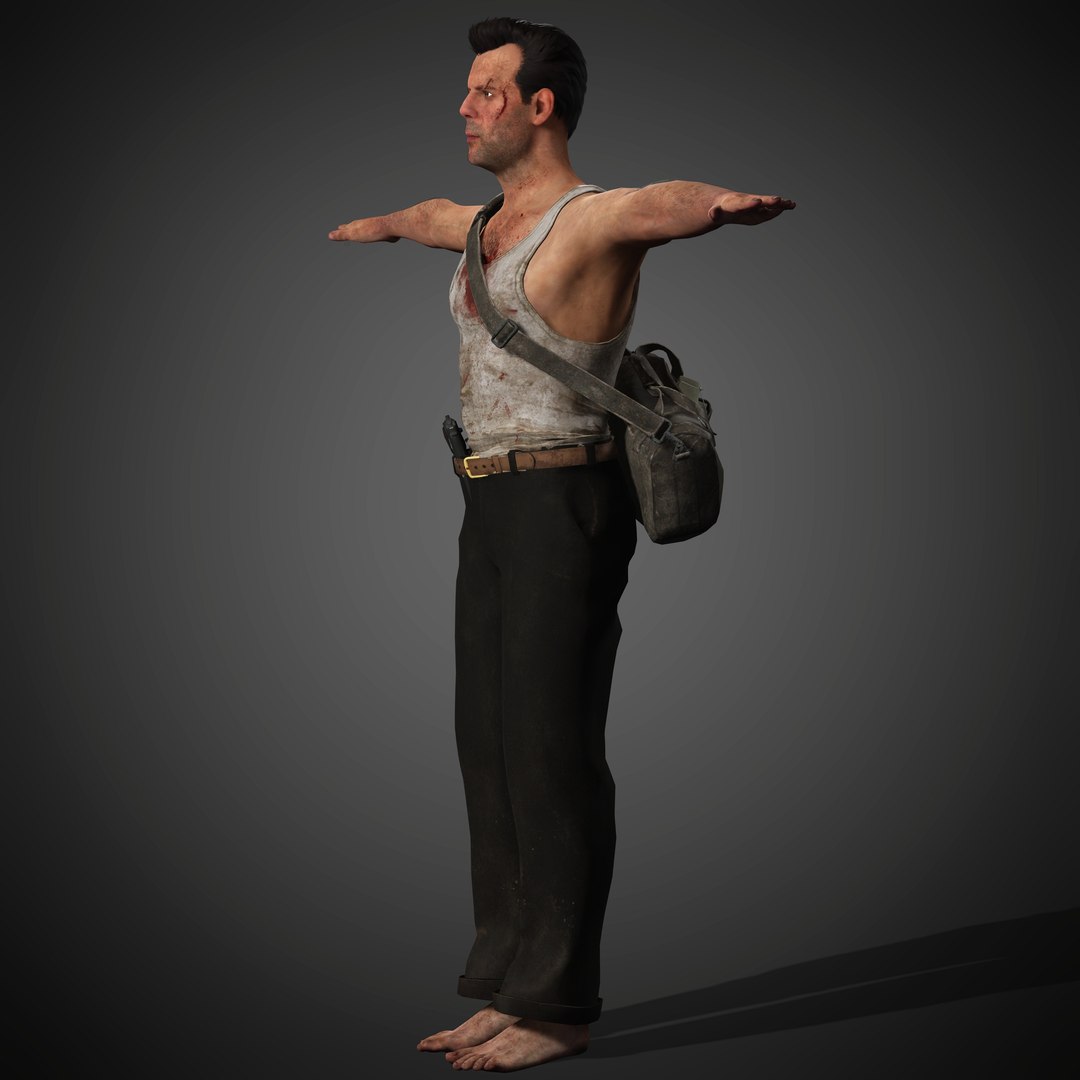 John McClane Character 3D - TurboSquid 2419263