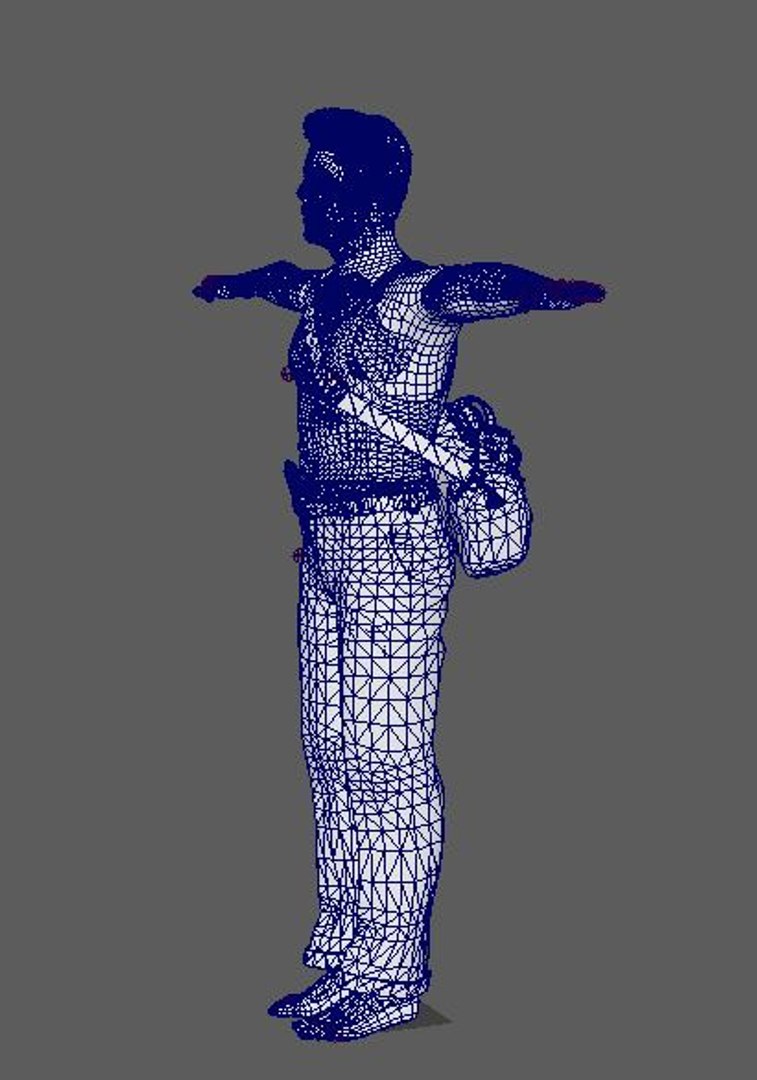 John McClane Character 3D - TurboSquid 2419263