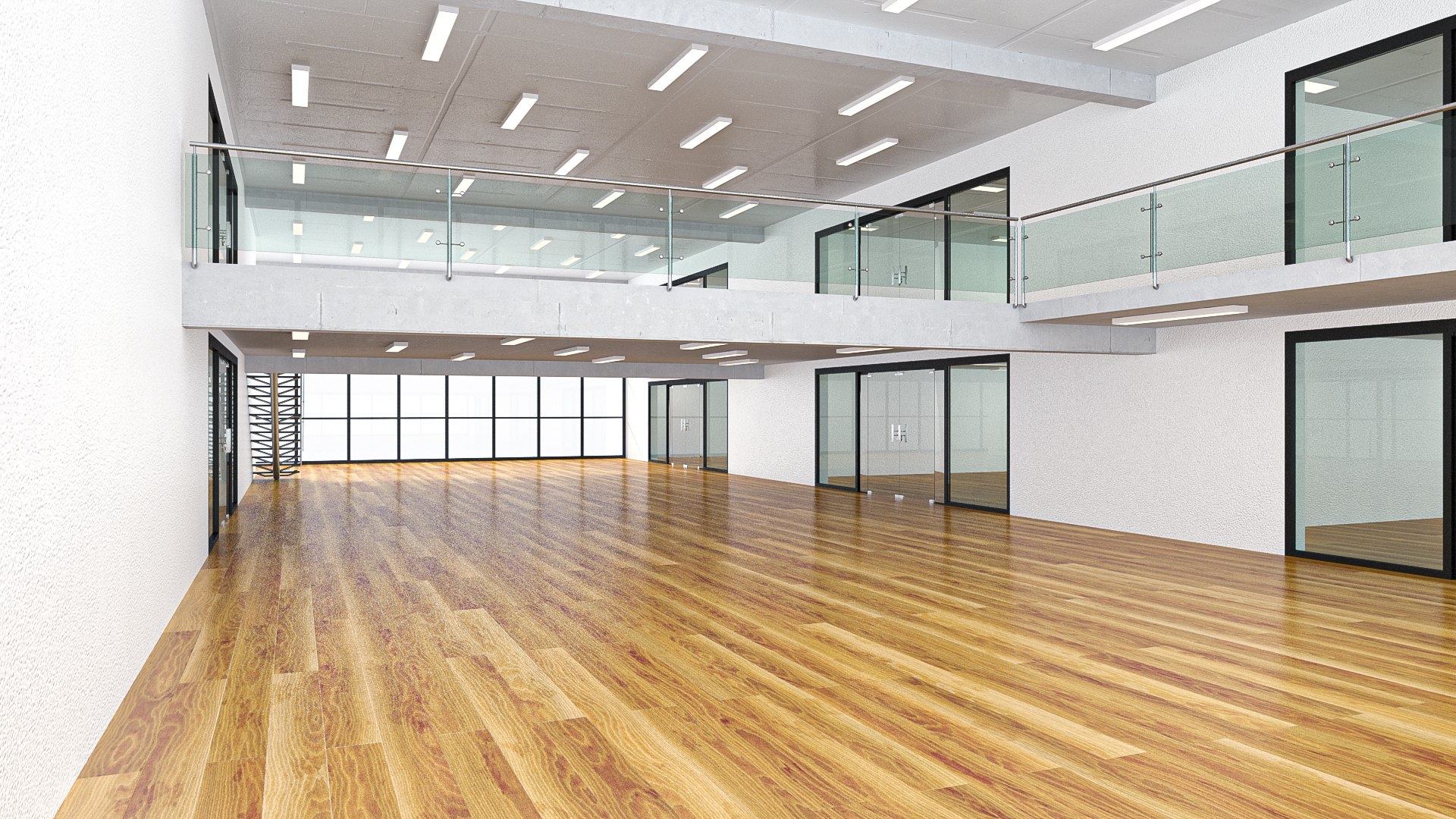 3D Model Offices And Commercial Hall Collection 3 - TurboSquid 2109763