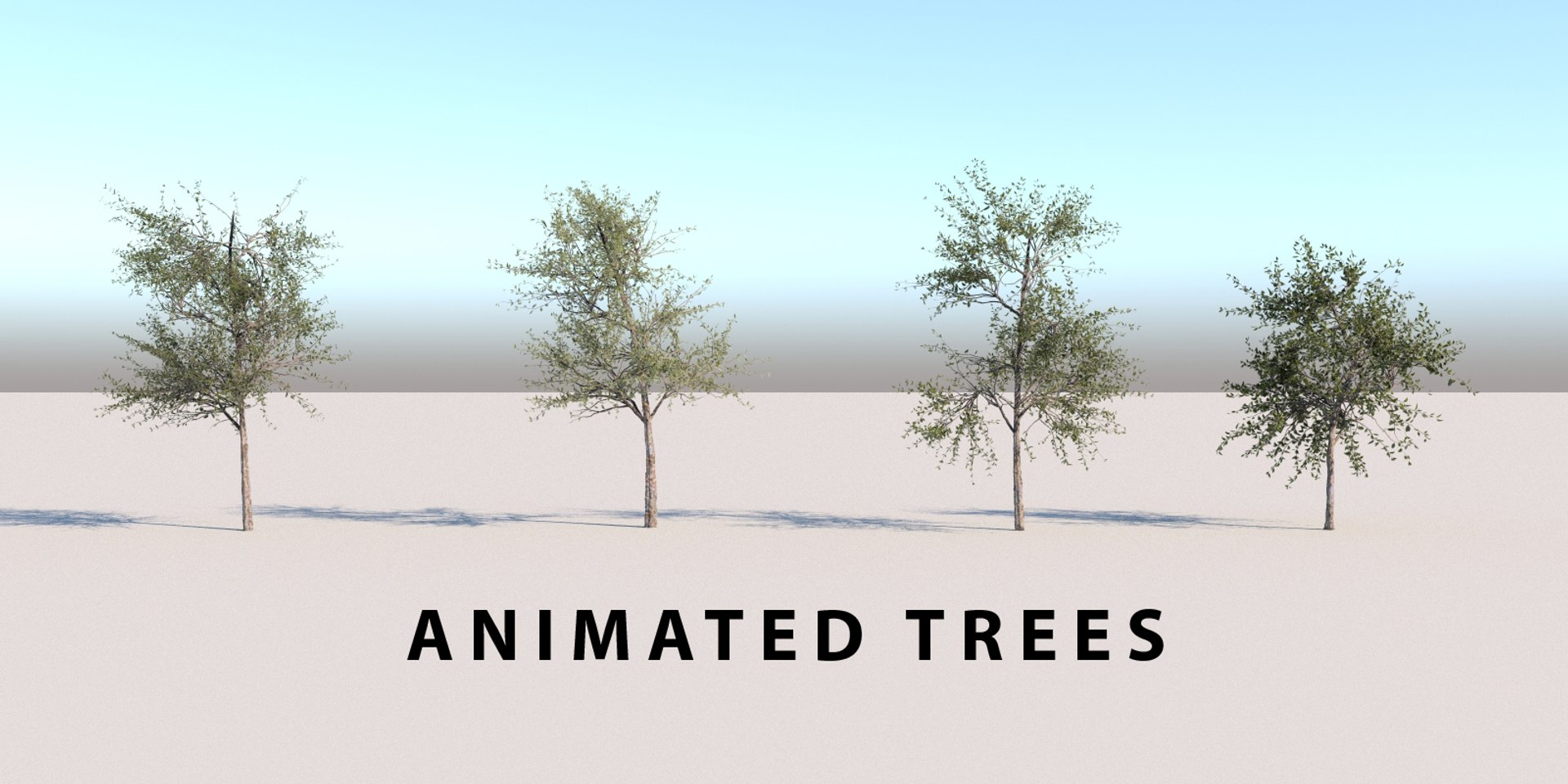 Trees Photorealistic Animation 3D - TurboSquid 1392800