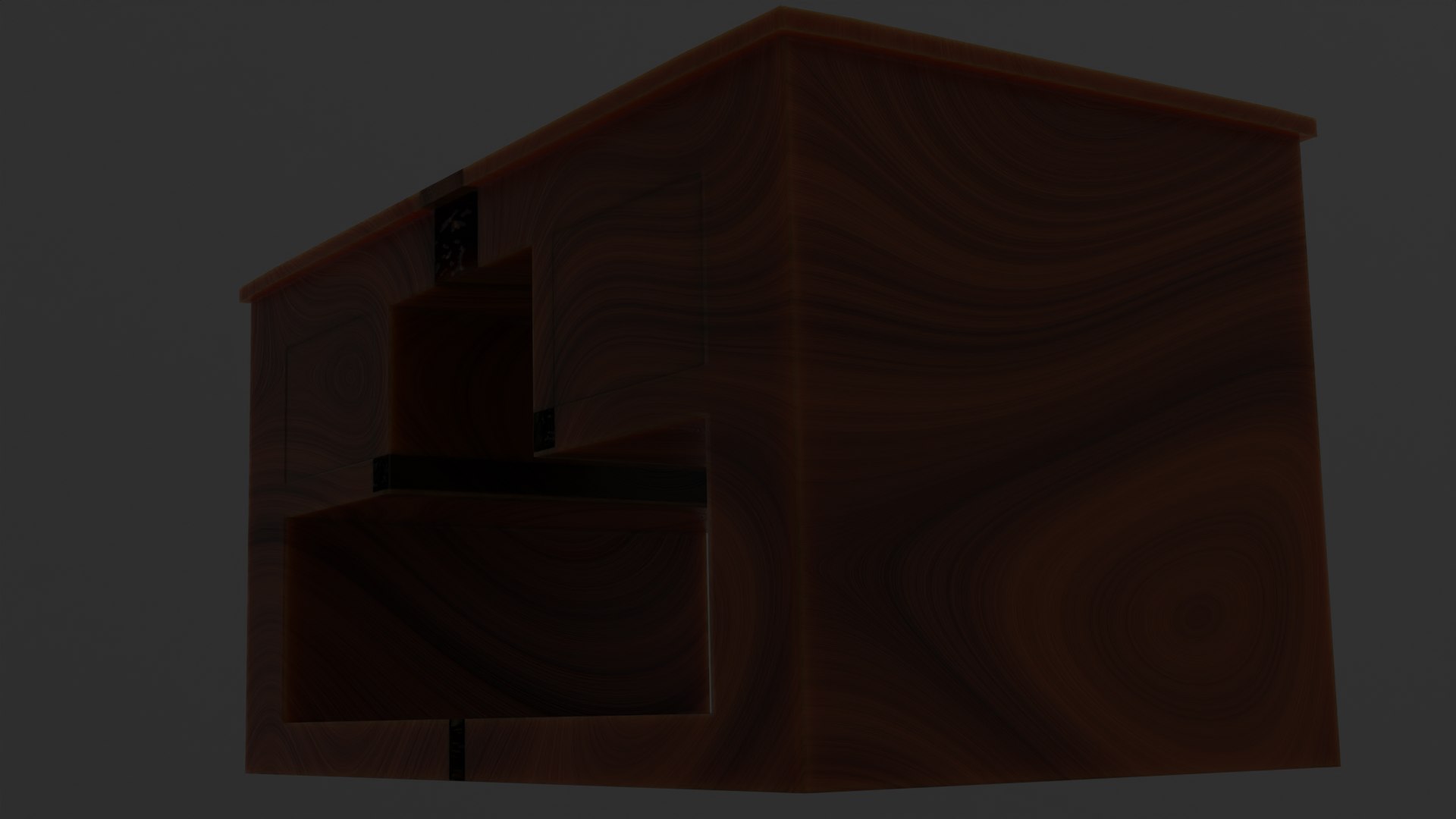 3D Normal Table With Drawers Model - TurboSquid 2060486