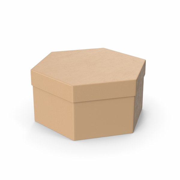 modelo 3d Hexagon Box - TurboSquid 2081955