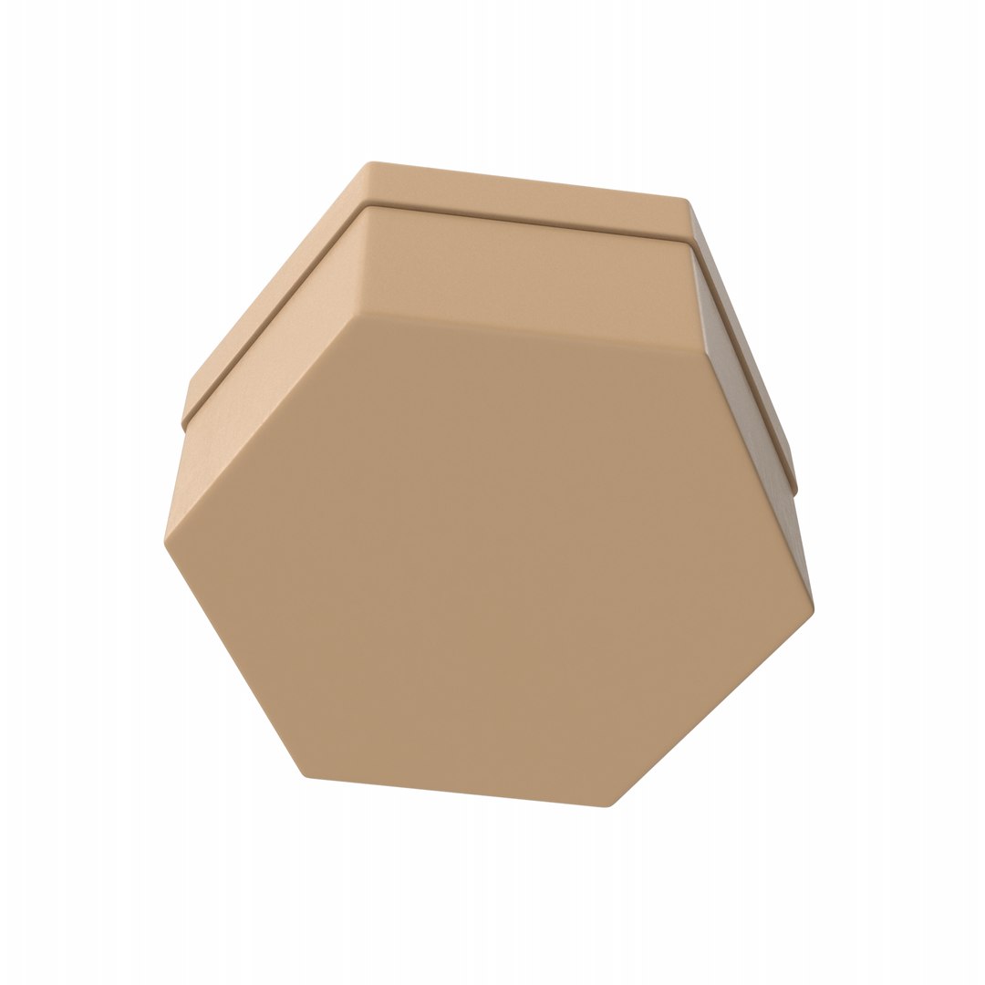 3D Hexagon Box Model - TurboSquid 2081955