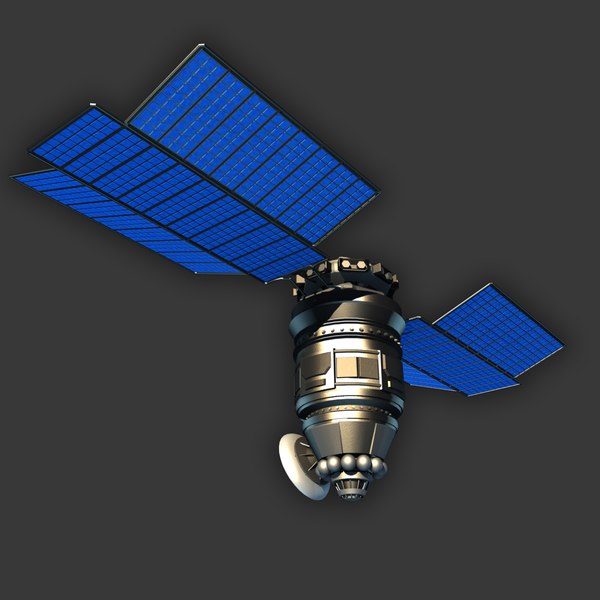 3d model satellite
