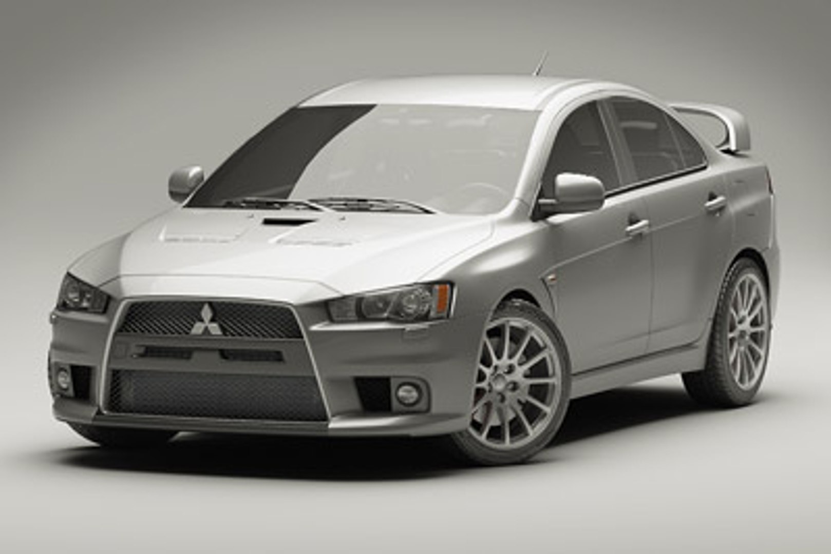 3d Mitsubishi Lancer Evo X