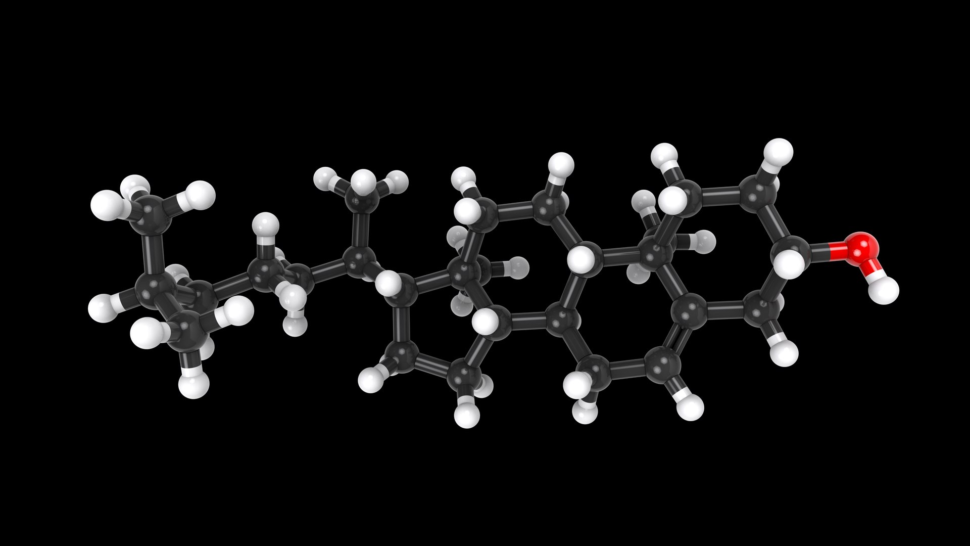 cholesterol structure 3d