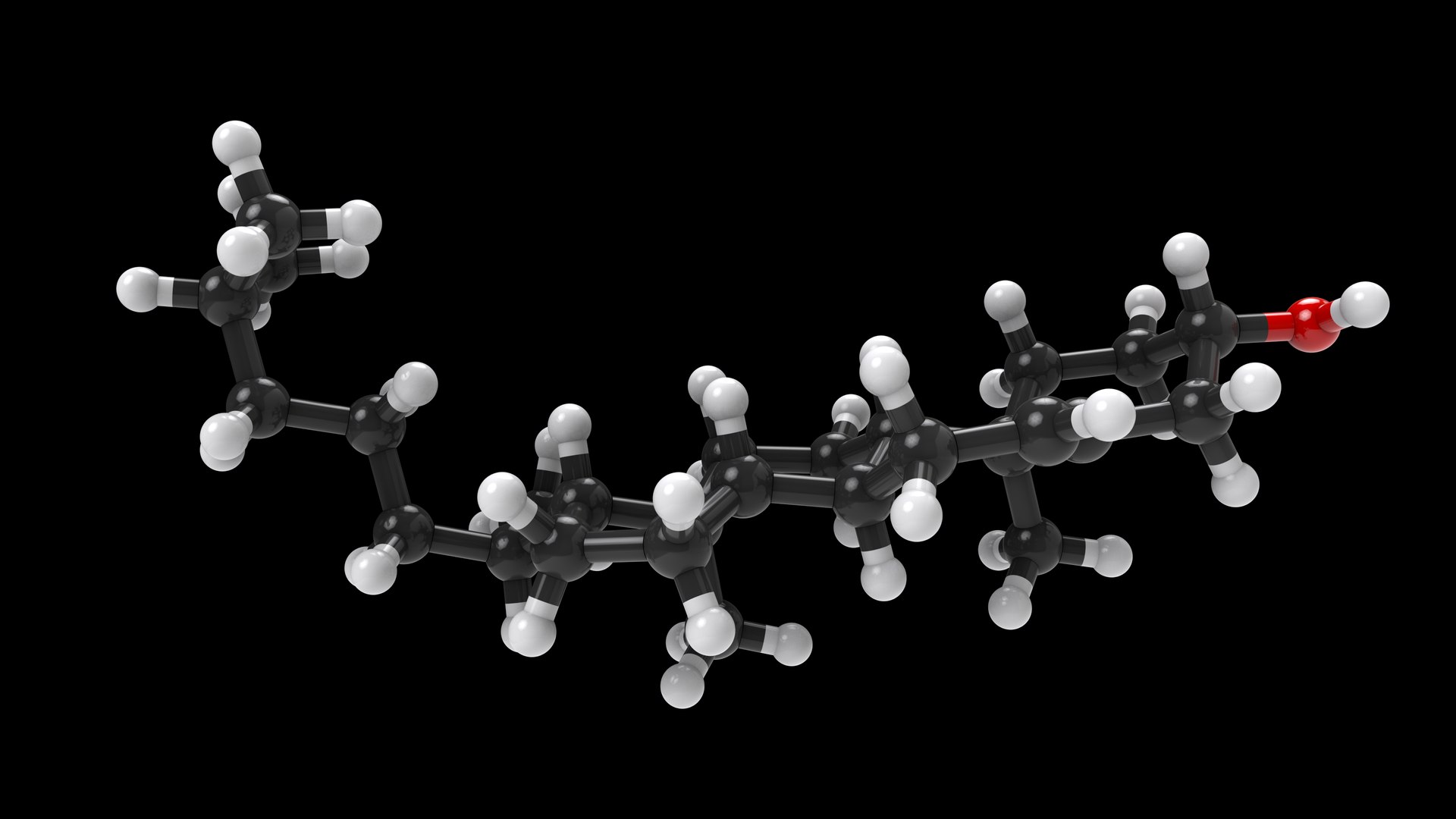 Cholesterol Structure 3D - TurboSquid 2210463
