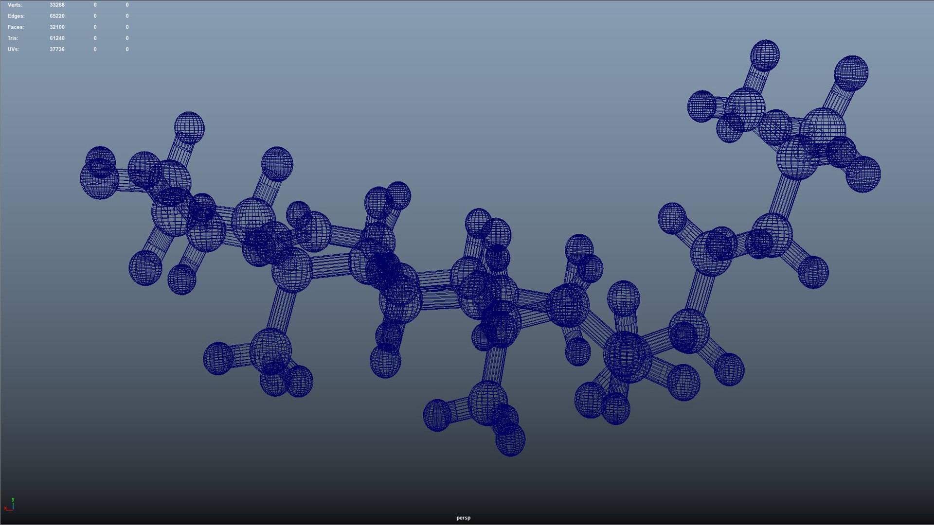 Cholesterol Structure 3D - TurboSquid 2210463