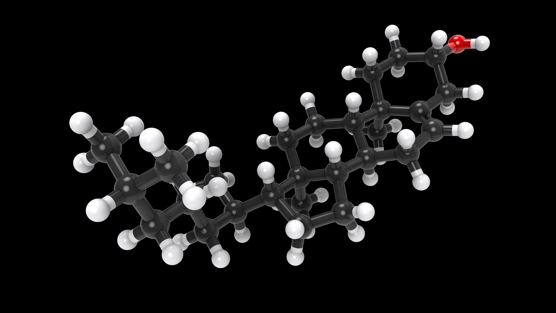 Cholesterol Structure 3D - TurboSquid 2210463