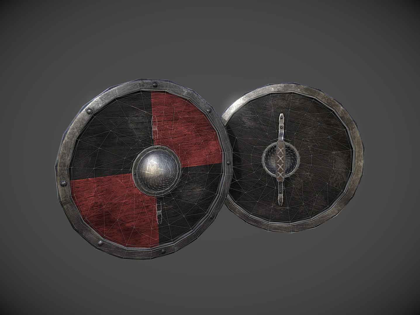 3d model shield pack 1