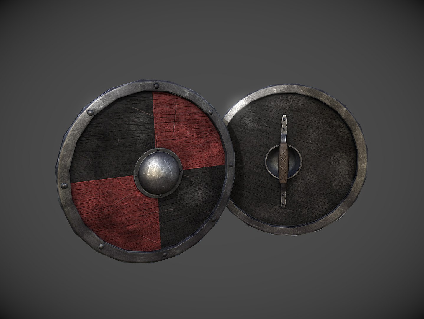 3d model shield pack 1