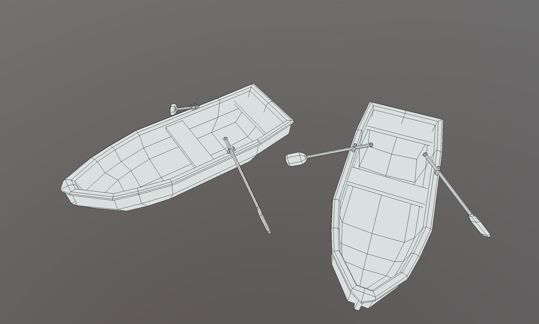 Stylized Hand Painted Lowpoly Boat In Fantasy Cartoon Style 3D Model ...