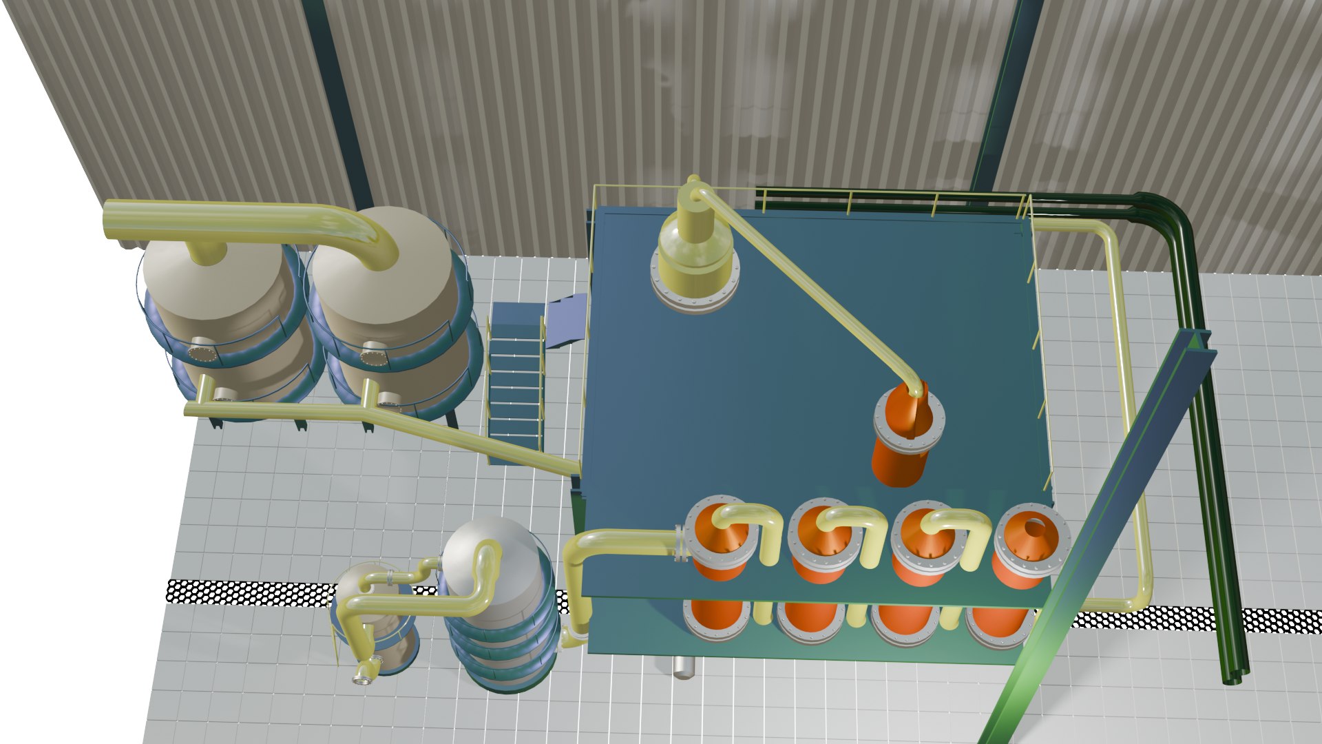 Suphonation-plant DISTILLERY 3D - TurboSquid 2220340