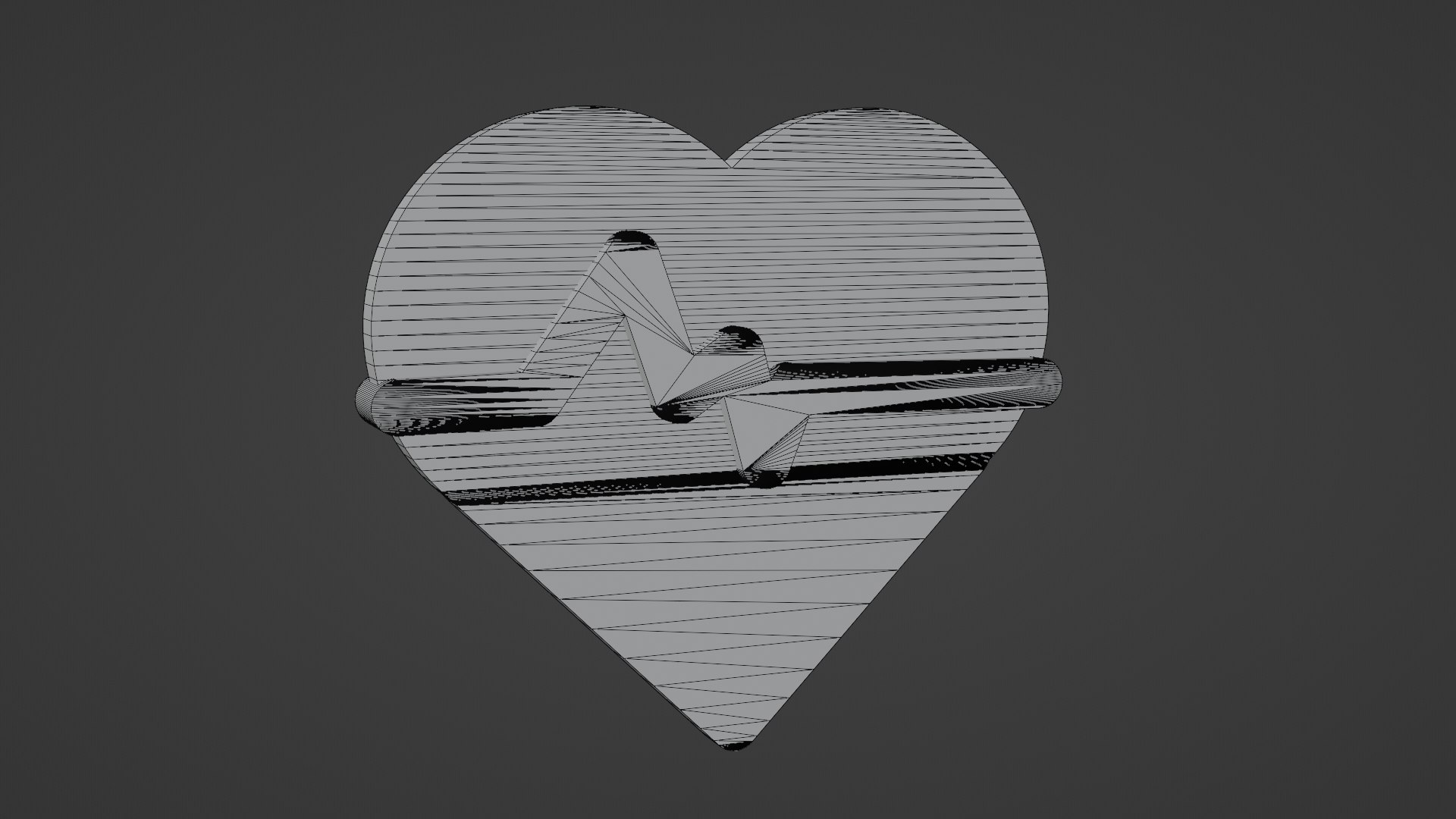 3D Heart Rate Model - TurboSquid 2044229