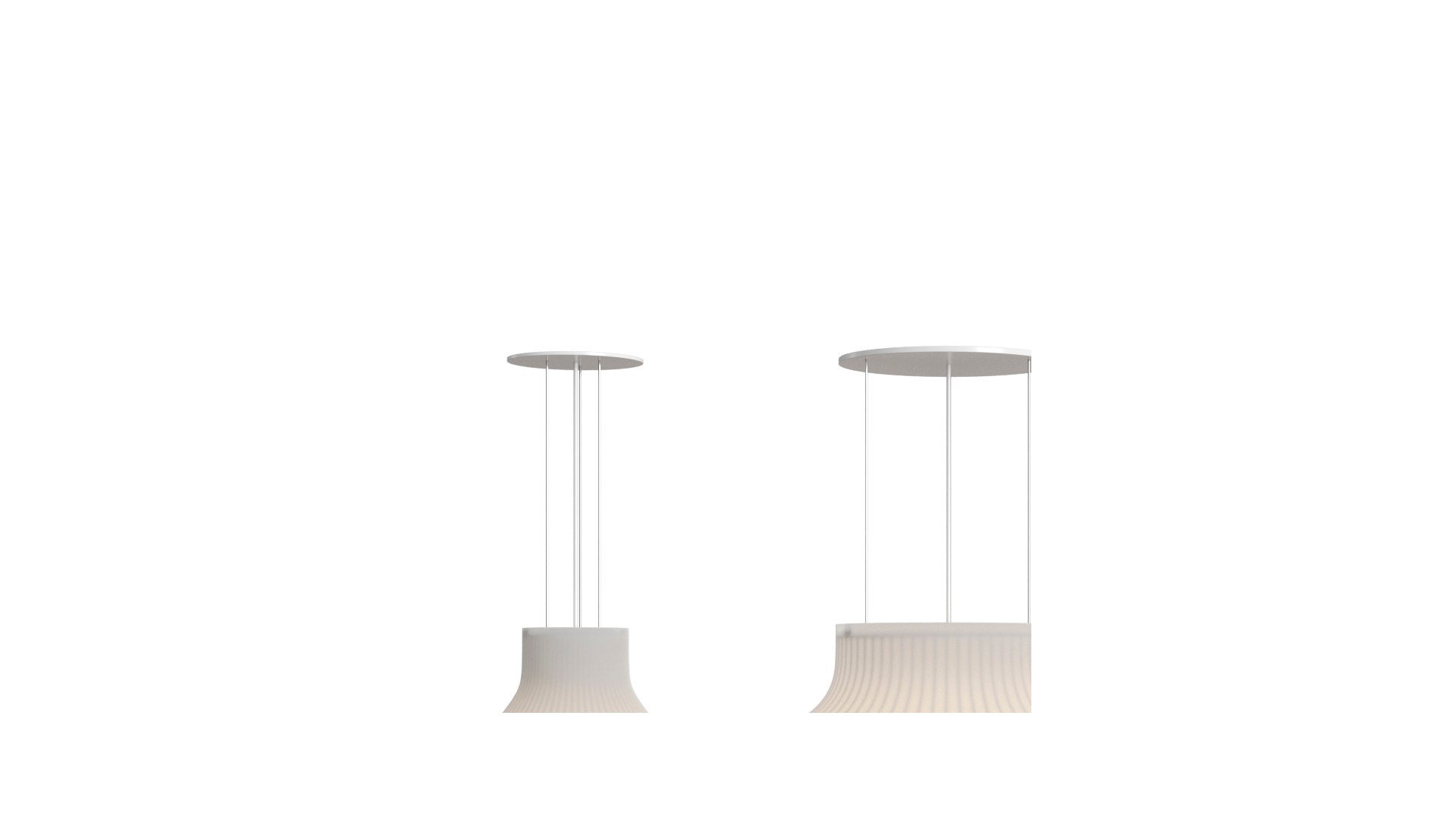 3D Strand Opened Pendant Lamp Model - TurboSquid 1943585