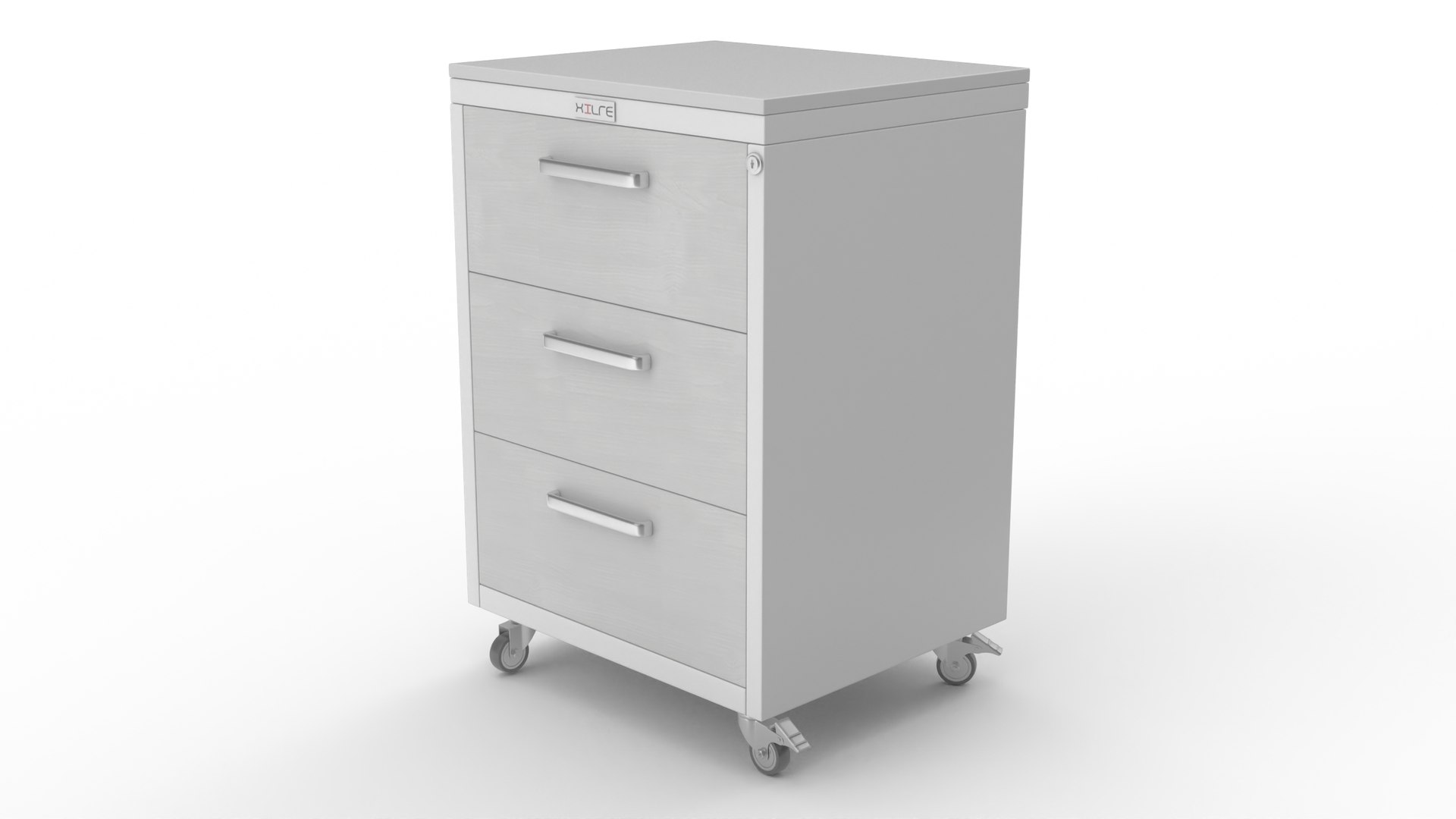 3D Wheeled Medical Storage Locker - TurboSquid 2099298