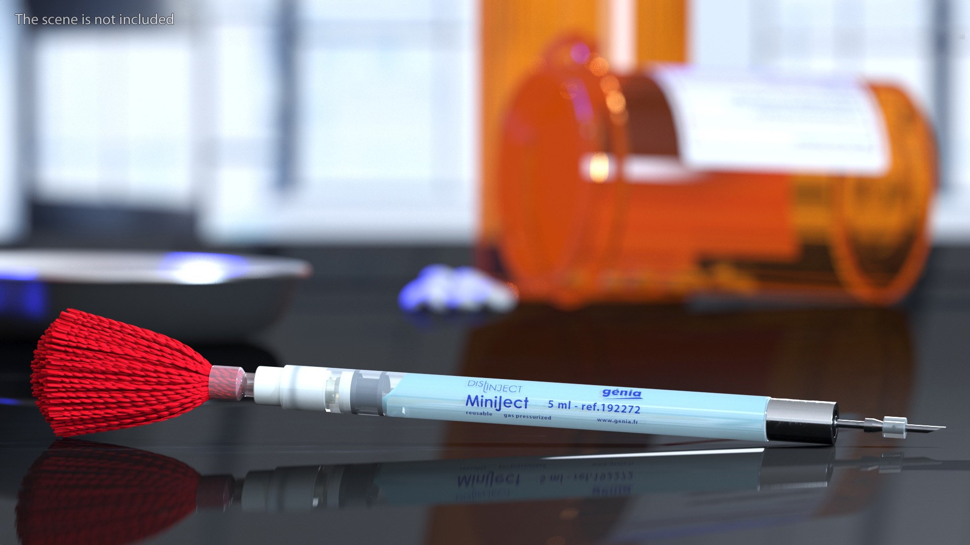 Nylon Dart Syringe Genia 3D Model - TurboSquid 1991137