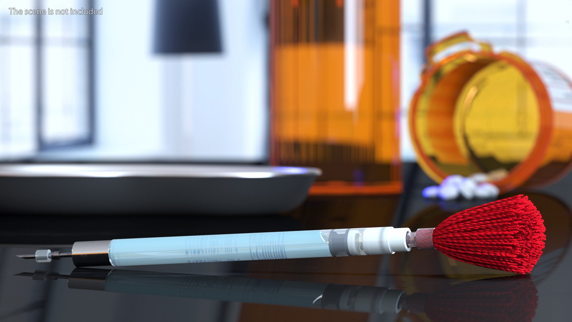 Nylon Dart Syringe Genia 3D Model - TurboSquid 1991137