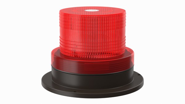 modelo 3d Baliza LED Roja - TurboSquid 1872200