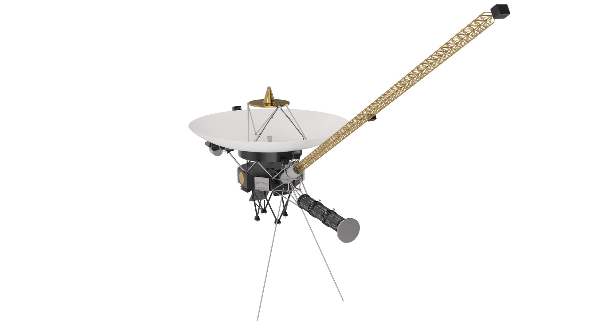 Voyager 1 Model - TurboSquid 2208047