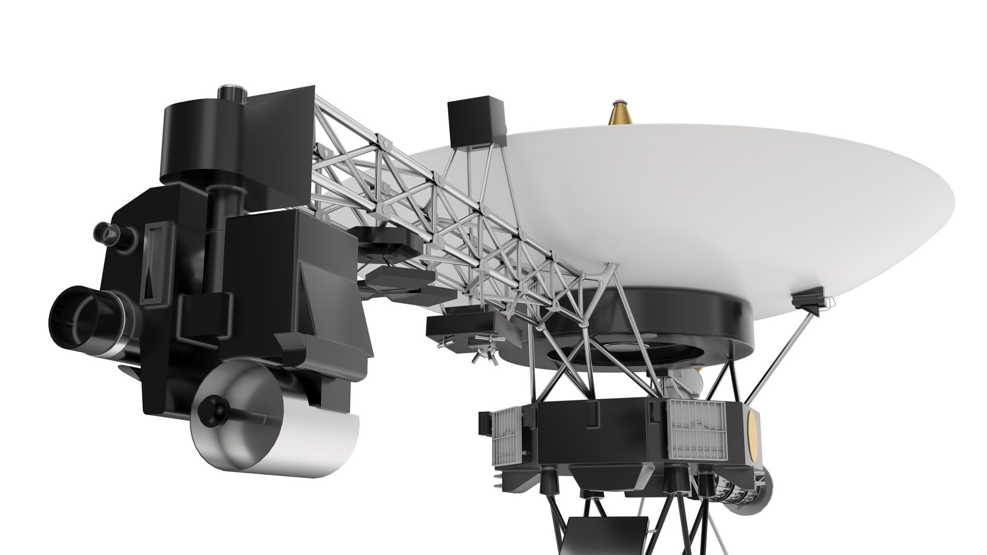 Voyager 1 Model - TurboSquid 2208047