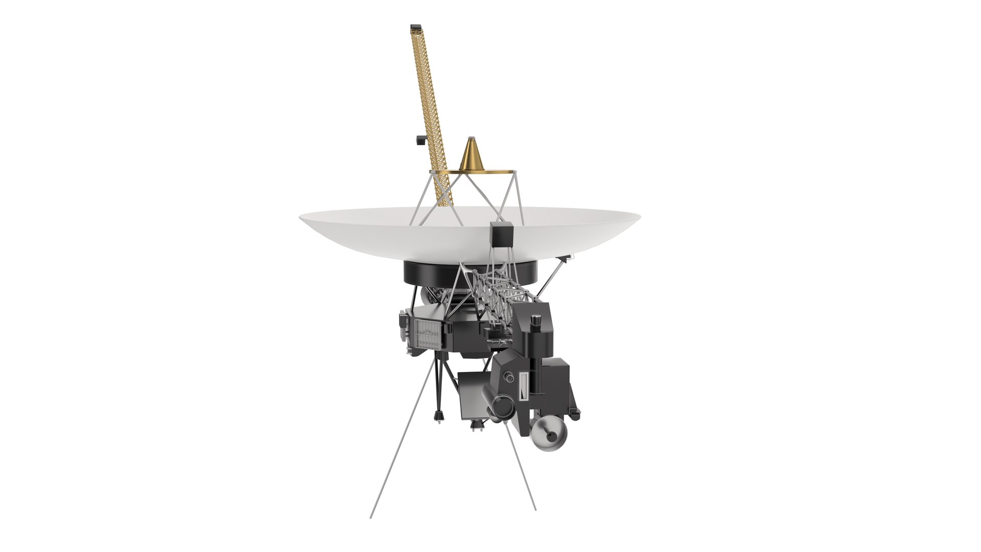 Voyager 1 Model - TurboSquid 2208047