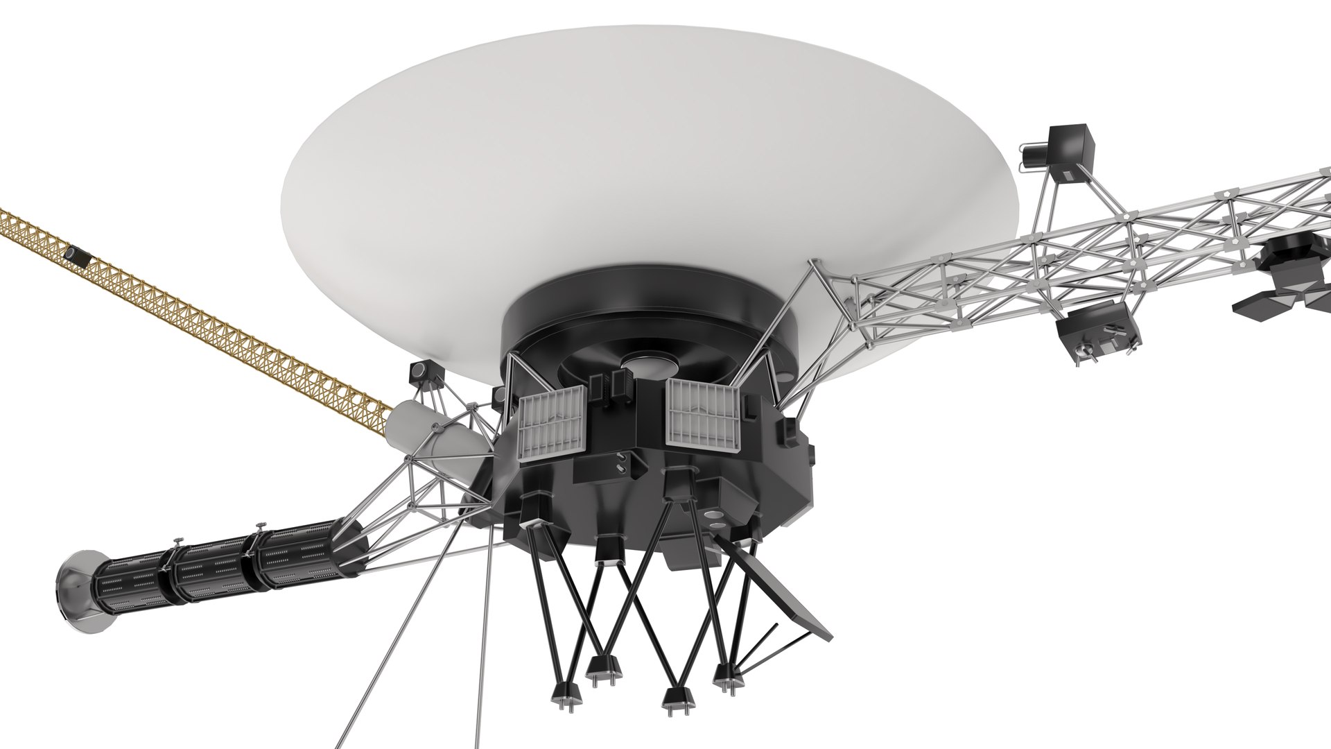 Voyager 1 Model - TurboSquid 2208047