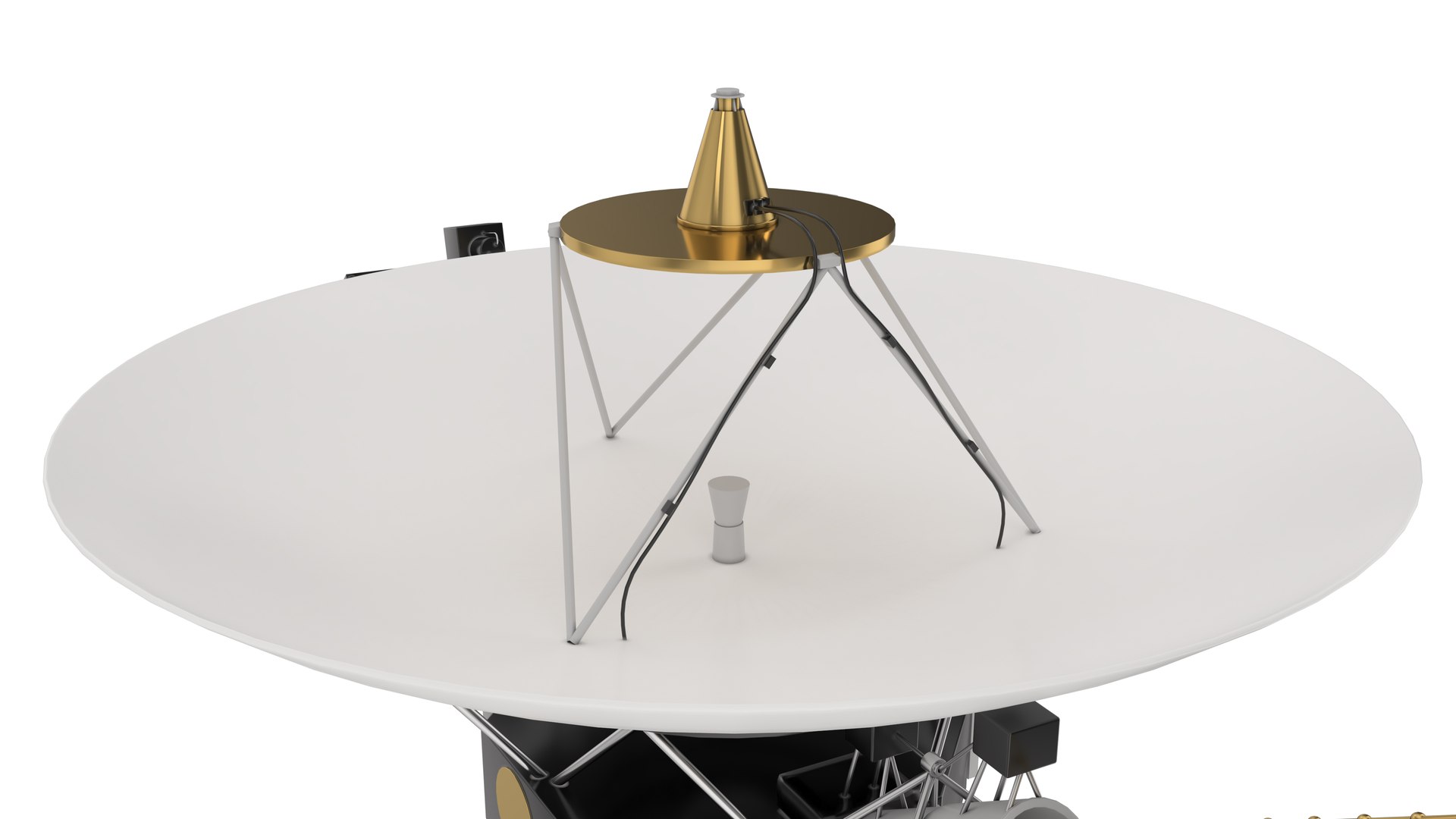 Voyager 1 Model - TurboSquid 2208047