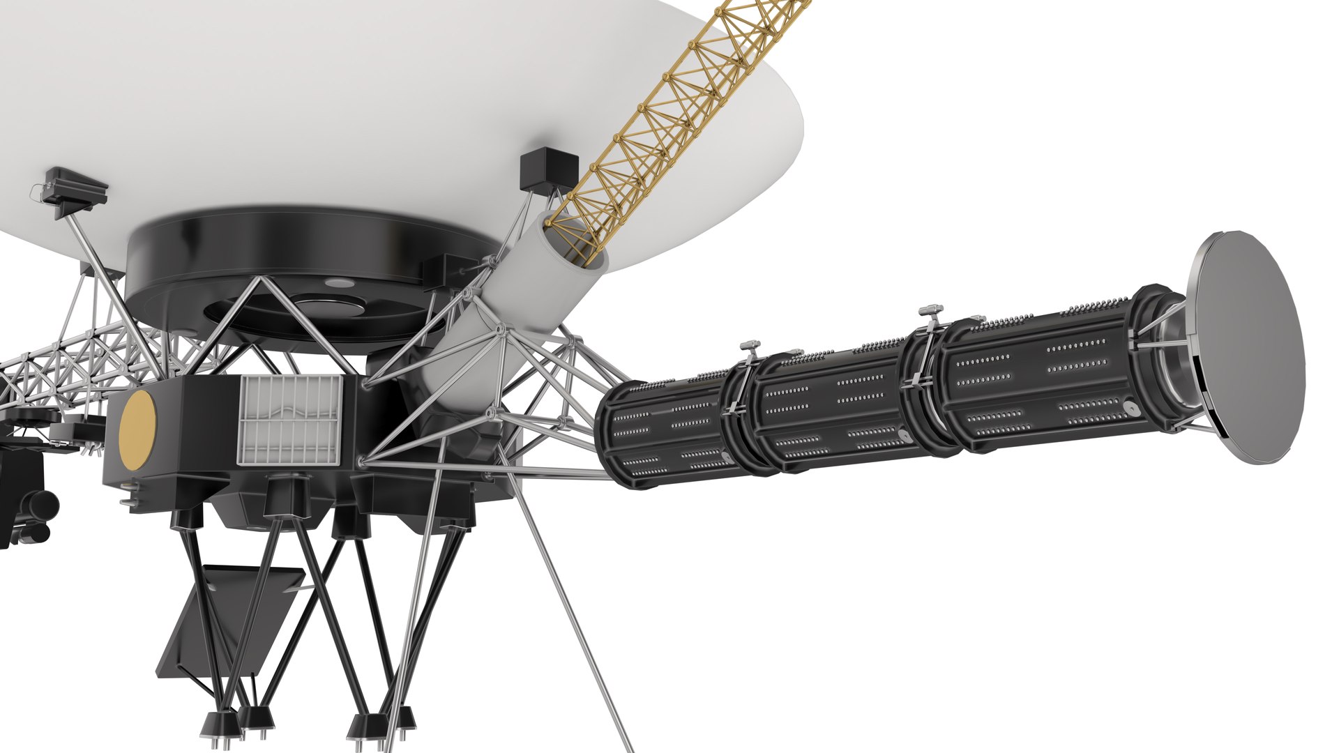 Voyager 1 Model - TurboSquid 2208047