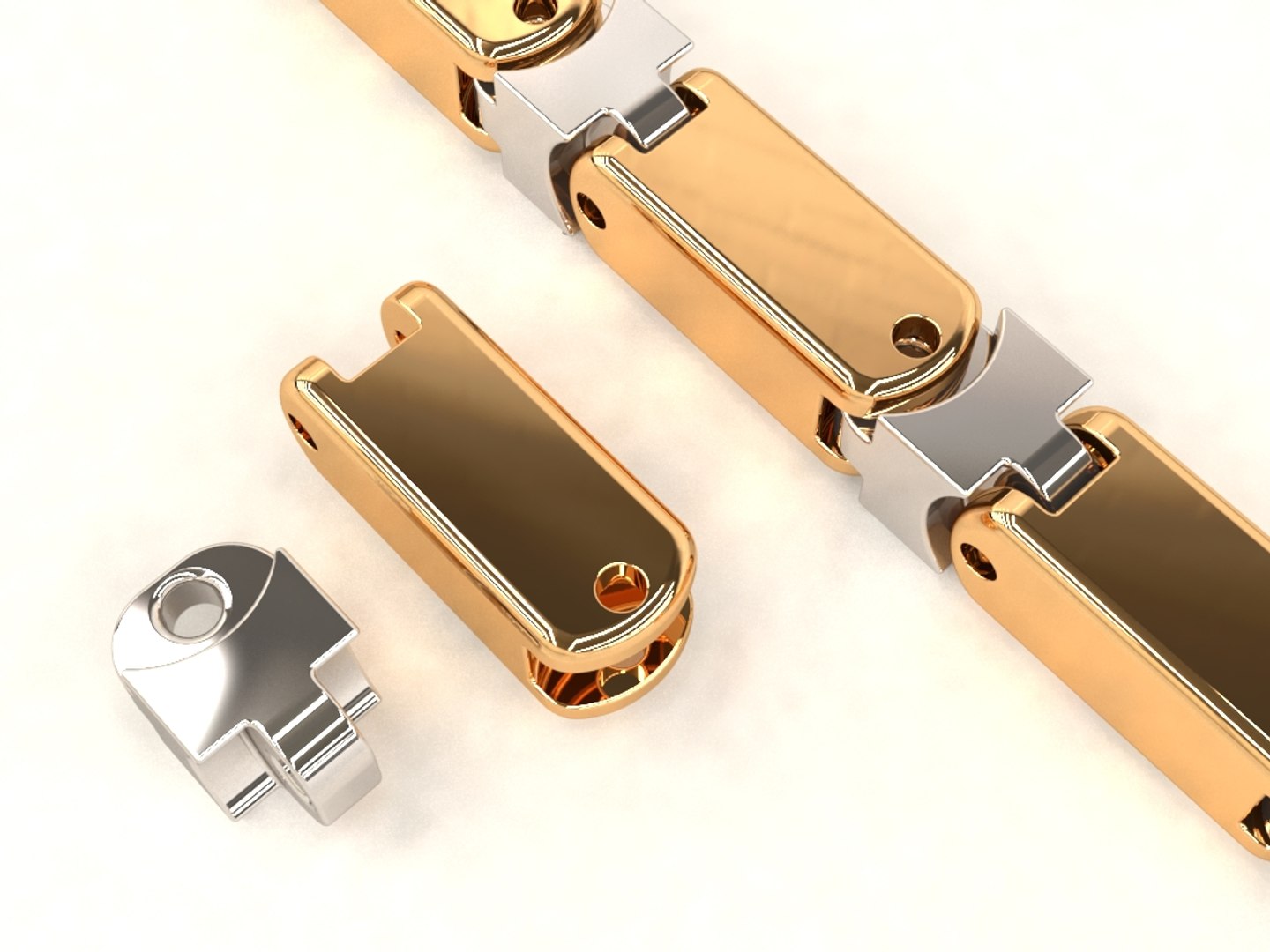 Baraka Printable Chain Link Model - TurboSquid 1360371