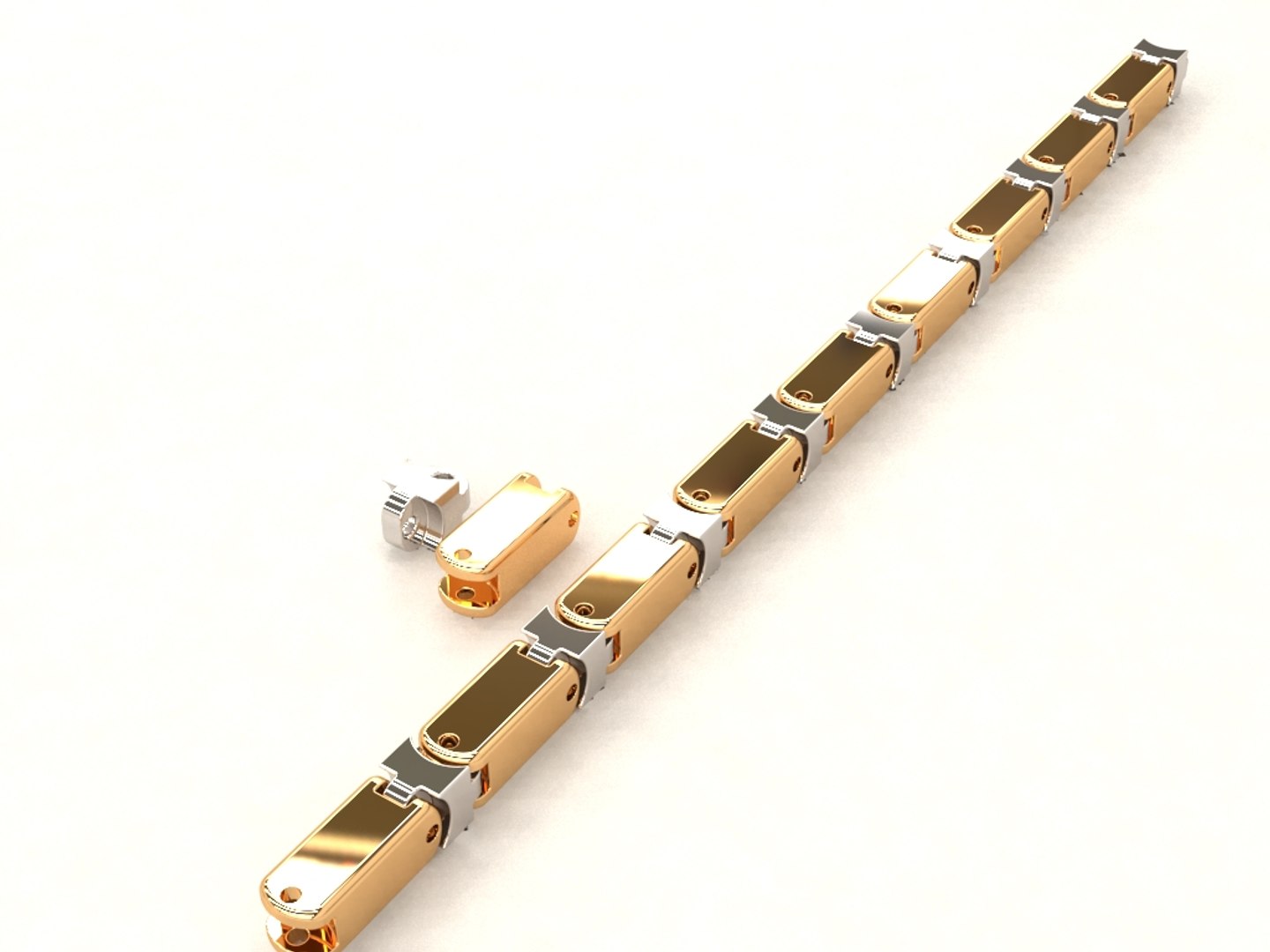 Baraka Printable Chain Link Model - TurboSquid 1360371