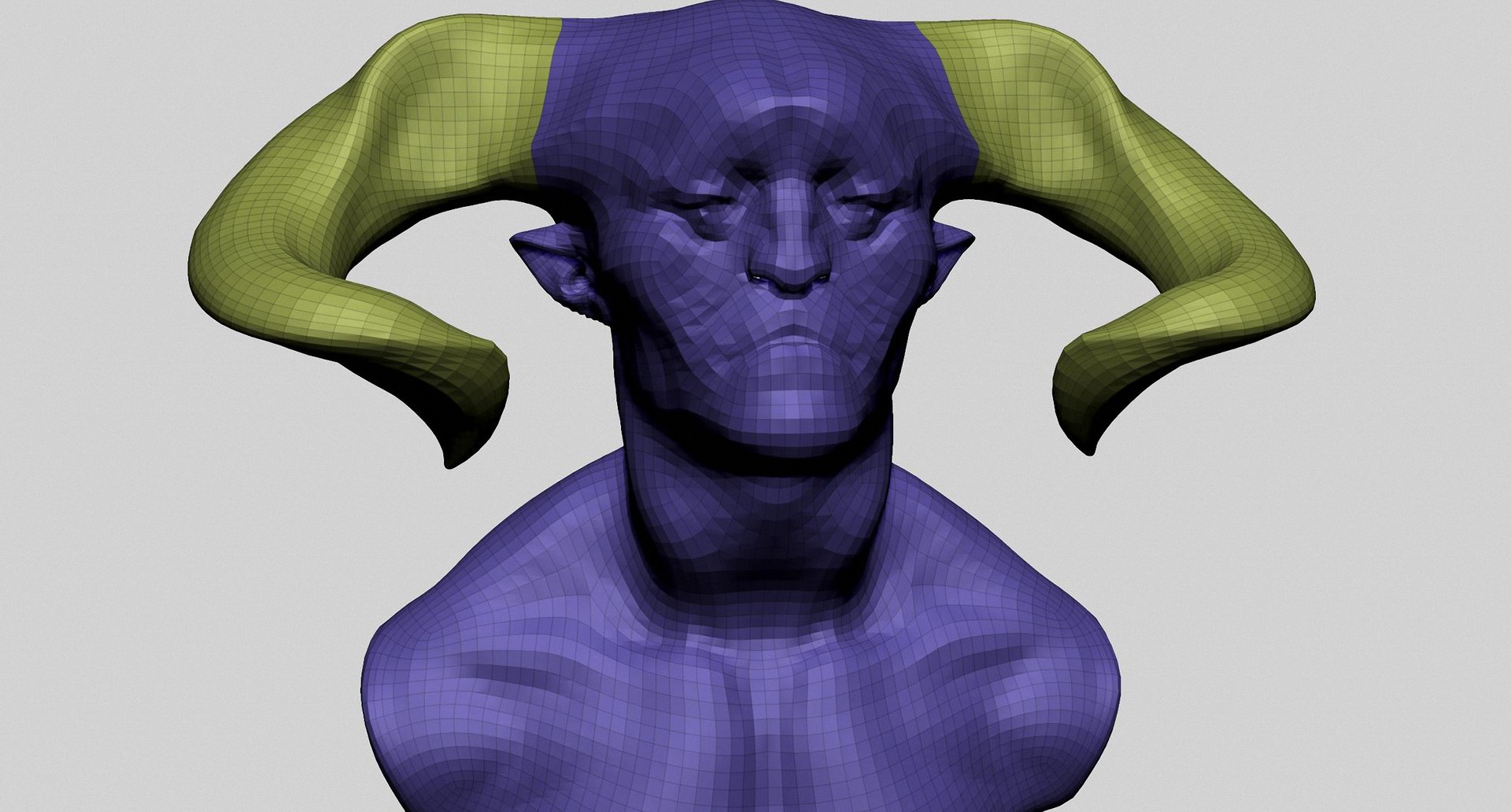 Creature Head K 3D Model - TurboSquid 1937949