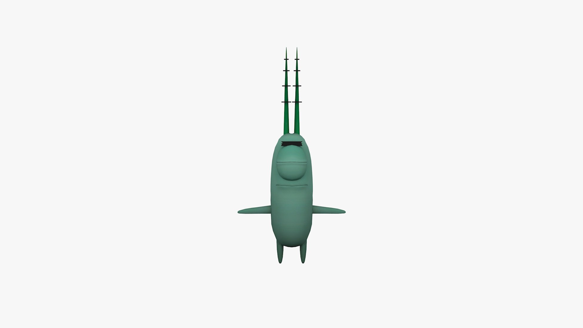 Plankton 3D Model - TurboSquid 1837420